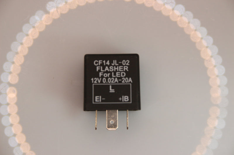 Flasher Relay For Led Turn Signal Alla Lighting CF14 3-Pin - Fix Hyper ...